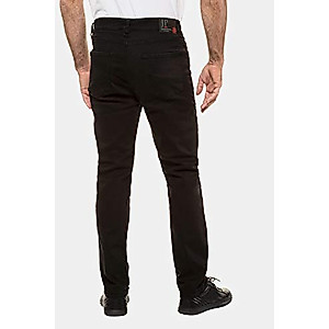 JP 1880 Menswear Big & Tall Plus Size L-8XL Straight Fit Jeans FLEXNAMIC Black 54 722849 11