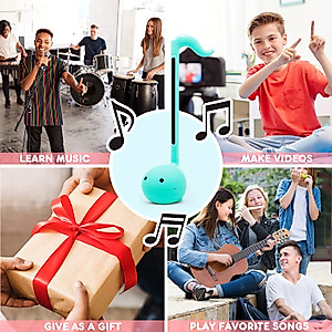 Otamatone Japanese Electronic Musical Instrument Portable Music Synthesizer from Japan by Maywa Denki Studio Award Winning, Educational Fun Gift for Children, Teens & Adults - Mint
