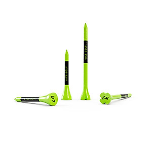 VICE Golf Tees | Neon Lime | 60 Driver Tees & 15 Short Tees