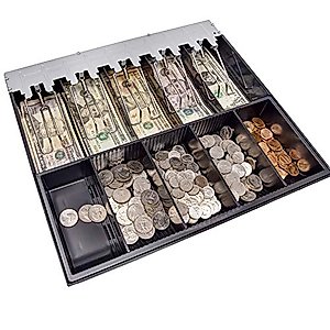 Certus Global Cash Drawer Insert Tray 5 Bills/5 Coins -367mm x 326mm x 60mm