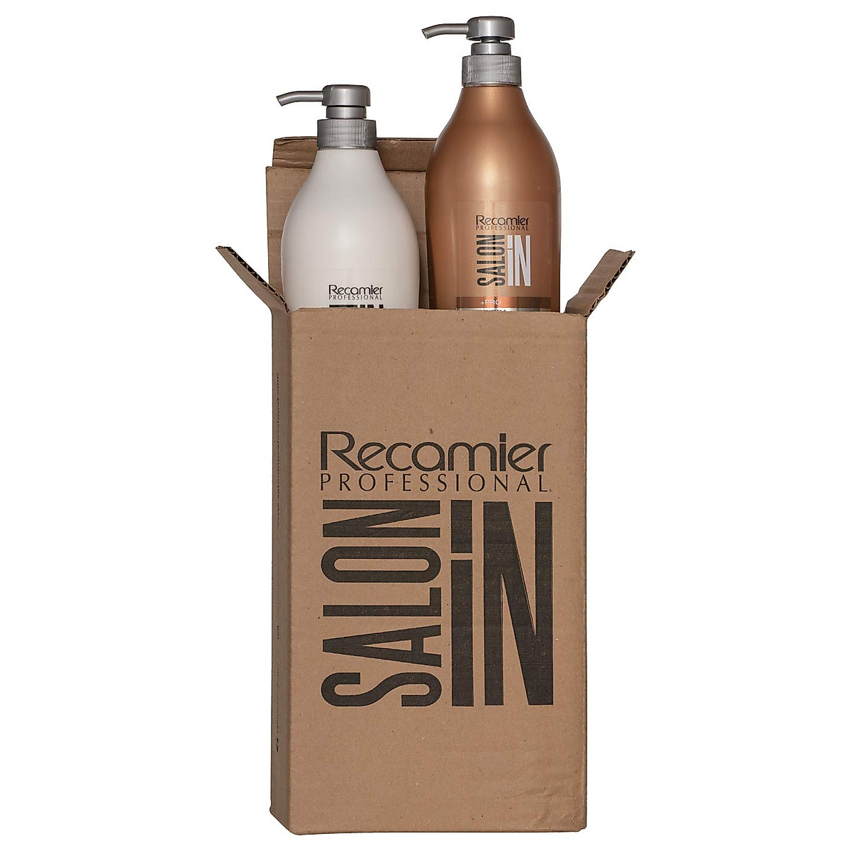 Recamier Saloon In Hydra Repair Shampoo & Conditioner Set Dry And Damaged Hair | SalonIn Cabello Secos Y Dañados Hidrata Nutre Y Repara Instantáneamente Kit 33.8Oz-1000ml