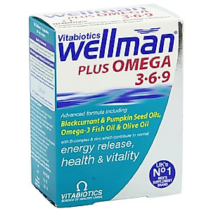 Vitabiotics Ltd Vitabiotics Wellman Plus, 56 Tablets/Capsules