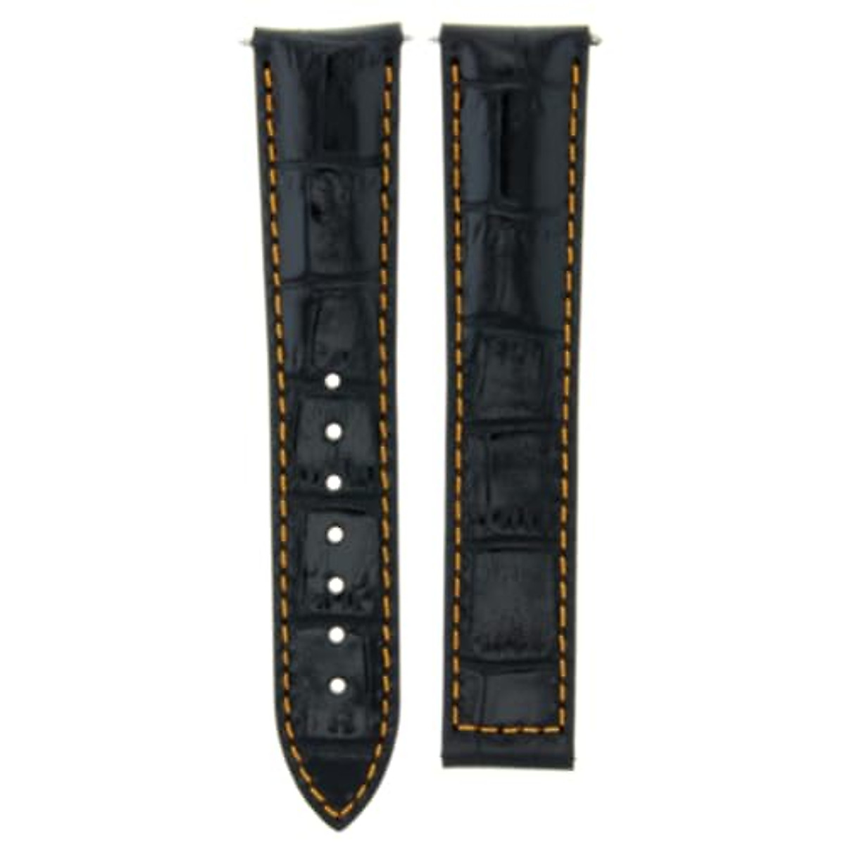 Ewatchparts 18-19-20-22-24MM LEATHER WATCH BAND STRAP COMPATIBLE WITH IWC PILOT PORTUGUESE 7 WATCH