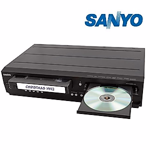 Sanyo DVD / VCR Recorder and Player Combo - 2-Way Recording - VHS to DVD, DVD to VHS (Renewed)
