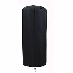 YLYAJY Garden Gas Heater Cover Waterproof Outdoor Furniture Patio Dustproof Protective Cover Oxford Cloth with Zipper