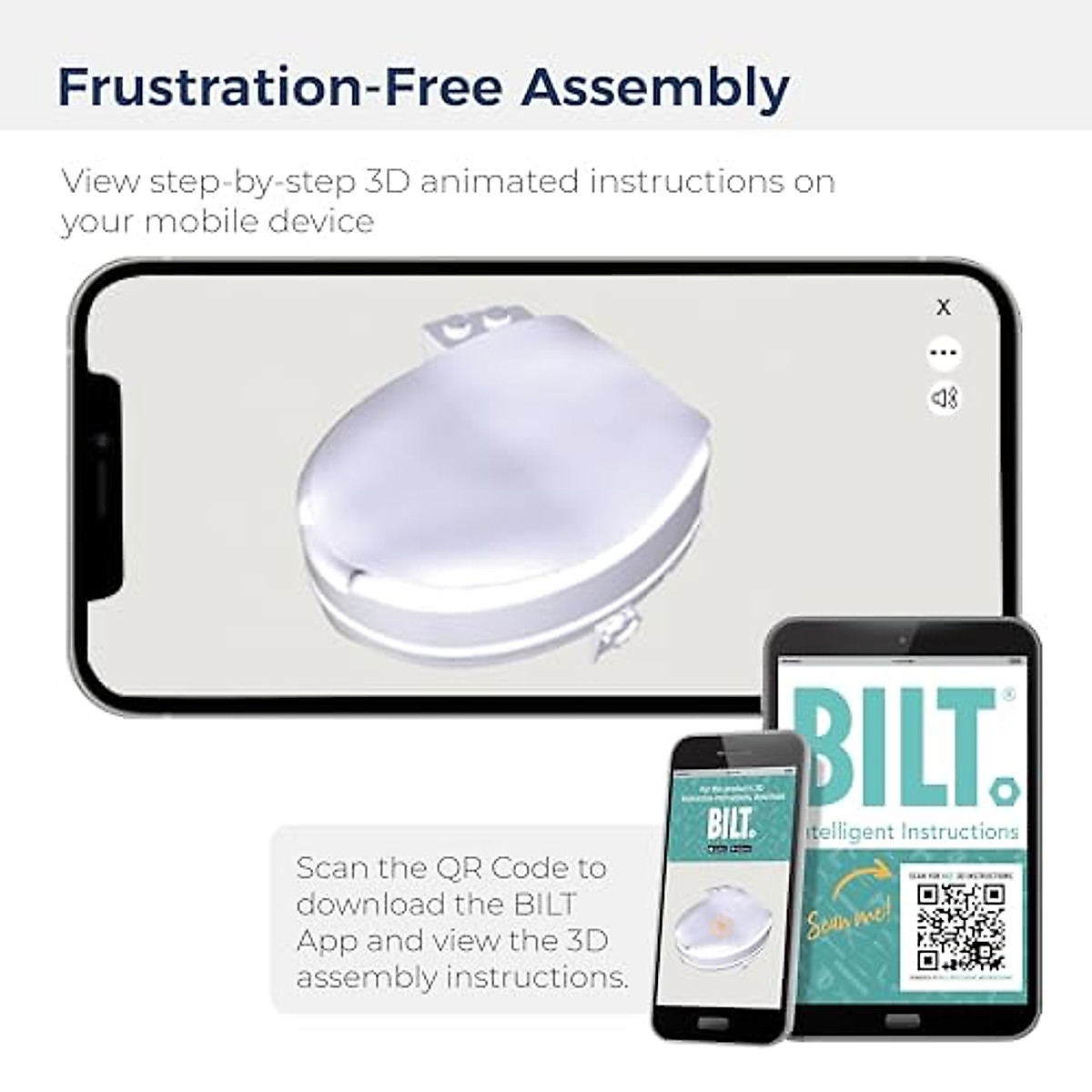 Drive Medical PreserveTech Raised Toilet Seat with Bidet (Ambient Water) Toilet Seat Riser, Elevated Toilet Seats for Seniors and Adults, Toilet Seat Bidet, Toilet Seat Elevator with Bidet Sprayer