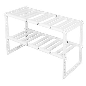 Under Cabinet Storage,Under Sink Organizer,2?Tier Sink Rack,Kitchen Storage Holder,Cabinet Organizer Shelf,Telescopic Storage Shelf for Kitchen,Living Room, under sink organizer under cabinet org