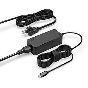 65W USB C Charger Fit for Dell Inspiron 3420 5330 5430 5630 i7620,Inspiron 7630 7430 7435 7635 2-in-1,Latitude 3330,Latitude 7230 Rugged Laptop Power Adapter Cord