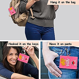 Pocky Aipord Case for 1&2, 3D Cute Cartoon Funny Soft Silicone Pink Food Biscuit Fashion Design Cover with Unique Kawaii for Airpod 1&2 for Women Kids Teens Boys Girls(Pink with Gummy Bear Keychain)