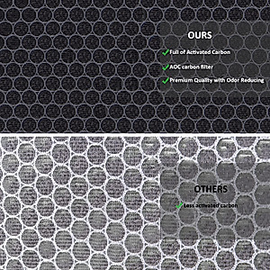 Laukowind for Coway Airmega 400 400s Max2 True Filter Replacement Set Compatible with Smart Technology App-Enabled Alexa Green and Active Carbon AP-2015-FP Part to 3111737 Filters (2 Pack)