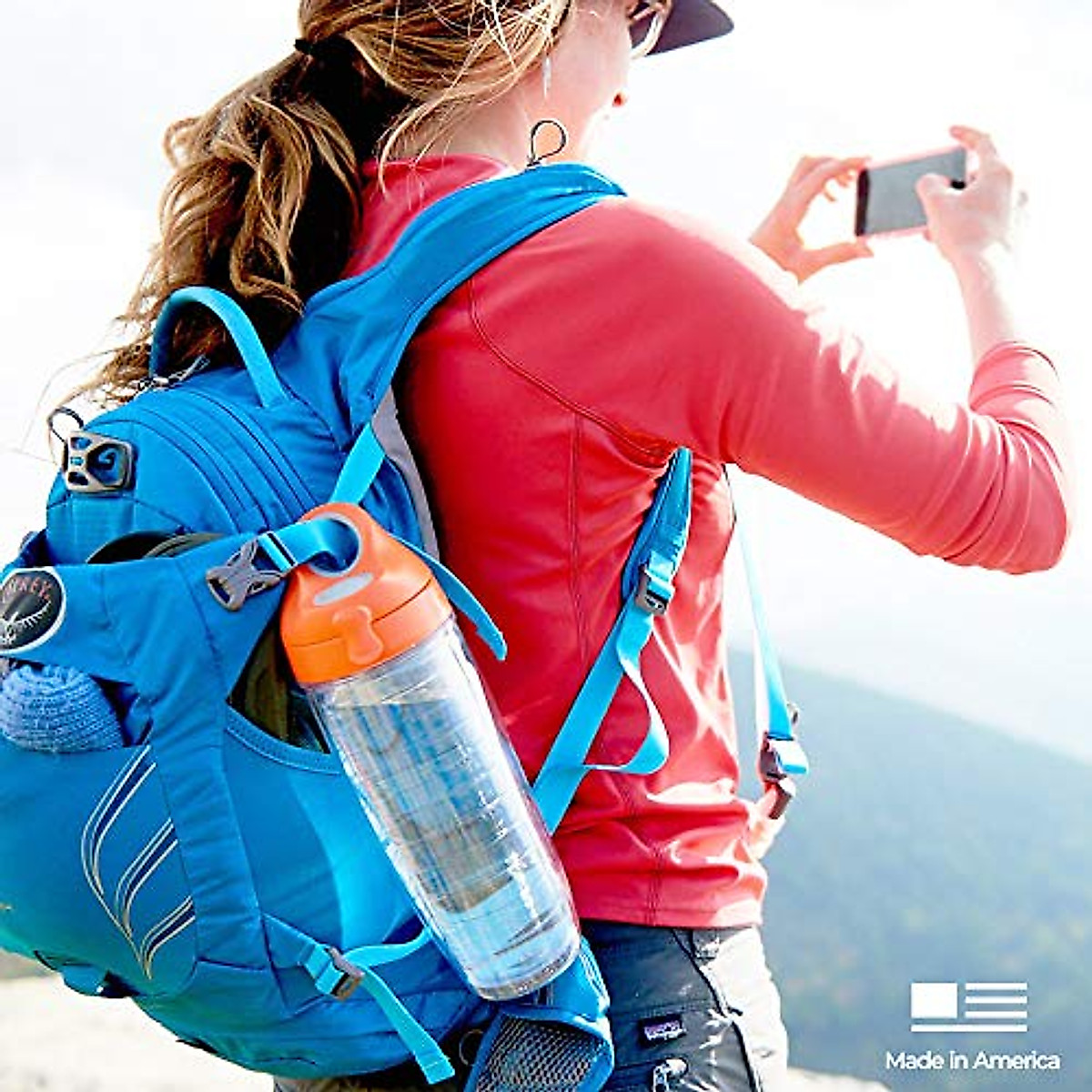 Tervis Made in USA Double Walled Disney® - Mickey Expressions Insulated Tumbler Cup Keeps Drinks Cold & Hot, 24oz Water Bottle, Clear