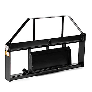 Titan Attachments Mini Skid Steer Pallet Fork Attachment, 36" Fork Blades, Rate 4,000 LB, Quick Tach Mounting
