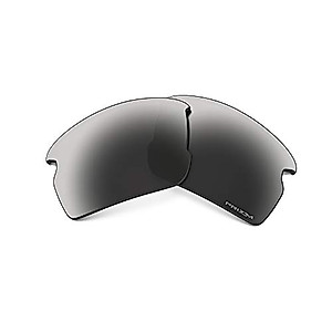 Oakley Original Flak 2.0 OO9295 PRIZM Black Iridium Replacement Lenses For Men For Women+BUNDLE Microfiber Cloth Bag