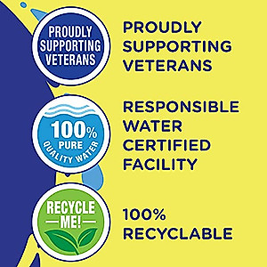 Pure Life, Purified Water, Plastic Bottled Water, Pallet of 78 Cases, Clear, 16.9 Fl Oz (Pack of 78)