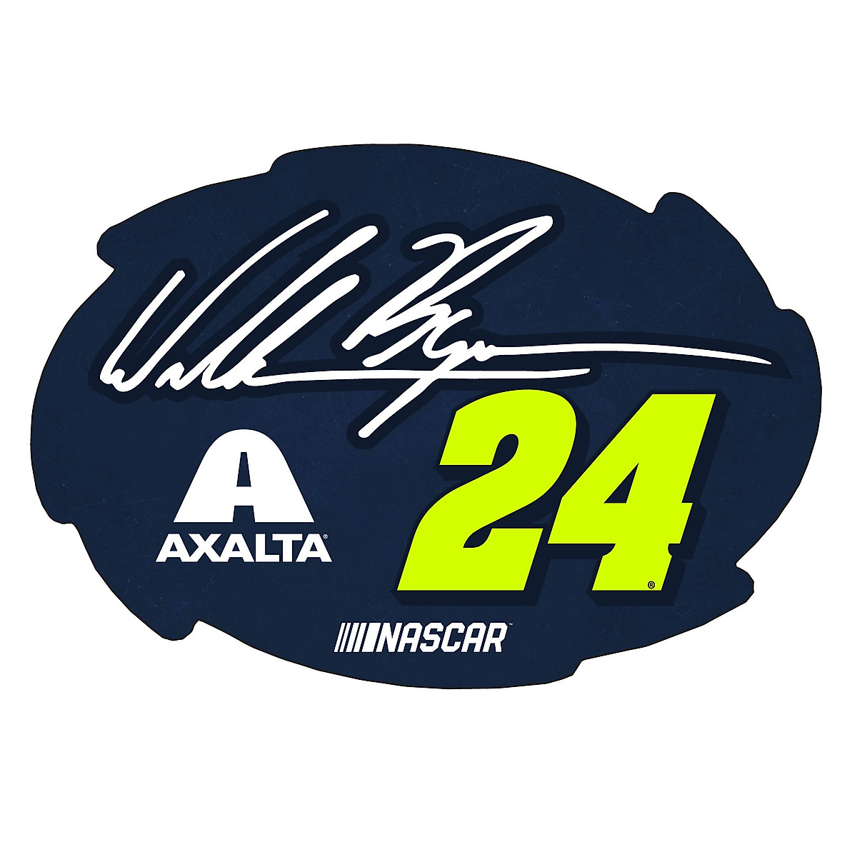 R and R Imports, Inc William Byron #24 Swirl Decal