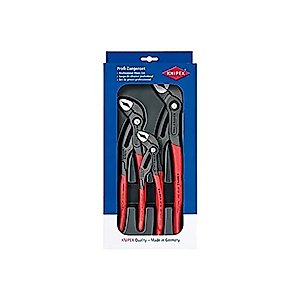 Knipex 00 20 09 V02 "Cobra" Pliers Set (3 Piece)