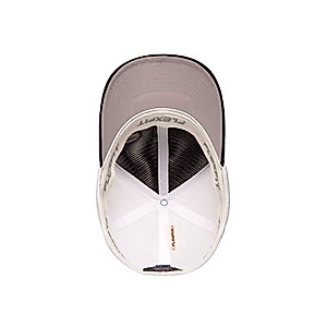 Flexfit Men's 360 Omnimesh Cap, Black/White, L/X-Large