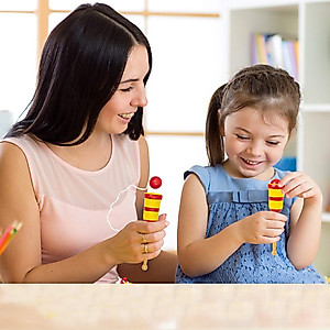 ArtCreativity Wooden Catch Ball Game, Set of 2, Vintage Catch Toys for Kids, Wood Design, Indoor and Outdoor Games for Backyard, Park, and Beach Fun, Best Gift Idea