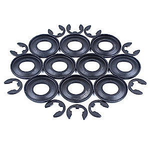 HAISHINE 10Set Clutch Washer E-Clip for Husqvarna 362 365 371 372 385 390 570 575 576 XP Chainsaw #503 75 24-01/503 27 21-01
