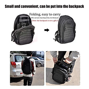 CZP Heavy Duty Folding Foldable Hand Sack Truck Barrow Cart Wheel Trolley Folding Truck Travel Luggage Cart Portable Home Use