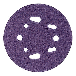 3M Ultra Durable 5 inch Power Sanding Discs, Universal Hole, 80 Grit, 10/Pack