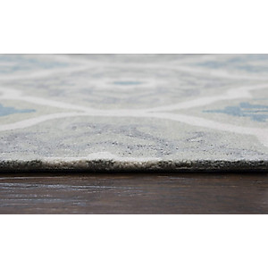 Gatney Rugs Majestic Area Rug LO007A Gray Trellis Moroccan 8' x 10' Rectangle