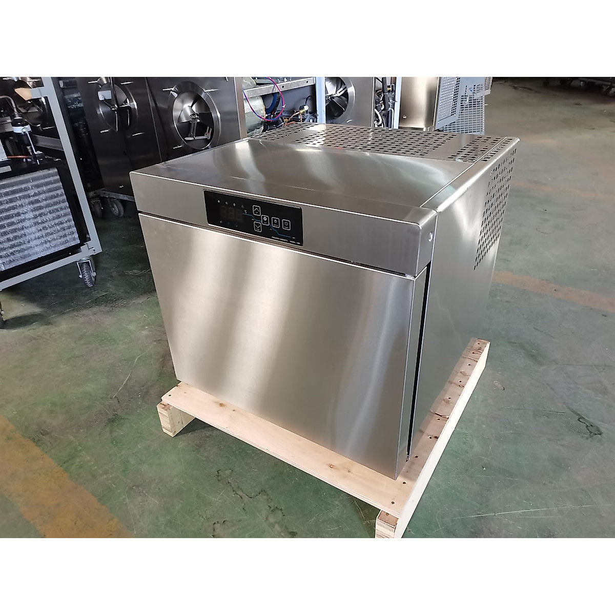Kolice Commercial Blast Chiller & Freezer, Chest Freezer, Restaurant/Laboratory Blast Freezer, Freezer Cabinets for ice cream, seafood, desserts, meat, dumpling etc. Lowest Temp. -31°F(-35°C), 32L