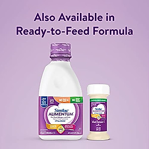 Similac Alimentum with 2’-FL HMO Hypoallergenic Infant Formula, for Food Allergies and Colic,* Suitable for Lactose Sensitivity, Baby Formula Powder, 12.1-oz Value Can, Pack of 6
