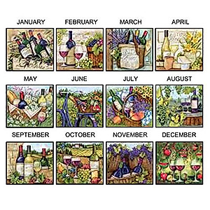 Wine Country 2021 Calendar
