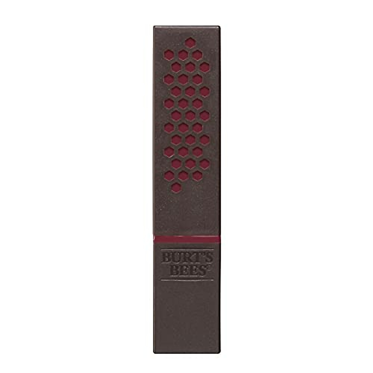 Burts Bees 100% Natural Moisturizing Lipstick, Crimson Coast, 1 Tube