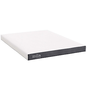 Modway MOD-7101-WHI Mila 5" Queen Mattress, White