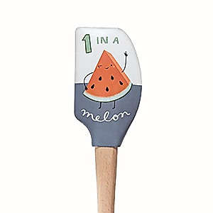Tovolo 1 In A Melon/Medi-Okra Spatulart Spatula, Kitchen Utensil for Food and Meal Prep, Baking, Mixing, Turning, and More