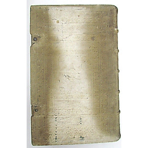 1694 BLIND-STAMPED PIGSKIN OVER WOODEN BOARDS FOLIO ANNALES ECCLESIASTICI