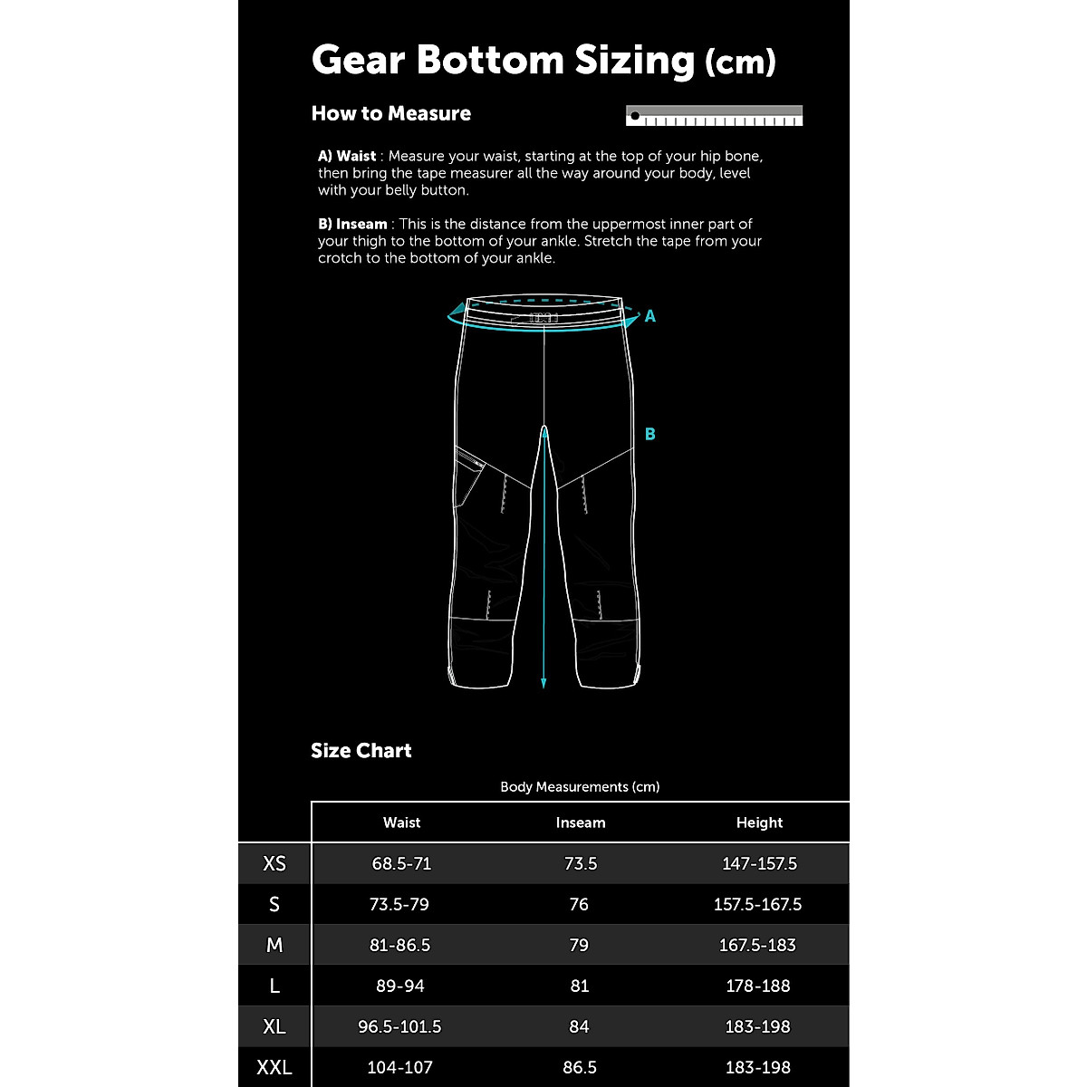 Level Six Surge Semi-Dry Paddling Pants-Charcoal-XL