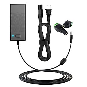 Alesuc UL Listed AC DC Power Supply 12V 5A LED Adapter Input 100-240V to DC 12V Transformer Converter LED Driver for 5050 3528 LED Strip Light 3D Printer LED Driver CCTV Cameras LCD Monitor