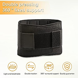 ABACKH Back Brace for Lower Back Pain - Lumbar Support Belt for Women & Men - Relief Back Pain,Lower Back Pain Relief for Herniated Disc, Sciatica, Scoliosis,Lower Back Belt 5XL(53"-65")