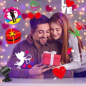 FLITI Mothers Day Projector Lights 2024 Upgrade, Mother's Day Gifts Party Decoration, 8 Themes Holiday Projector Light Show Outdoor