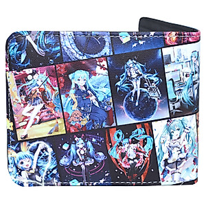 Amatensu Anime Characters Kaito wallet Luka wallet Len wallet Rin wallet B