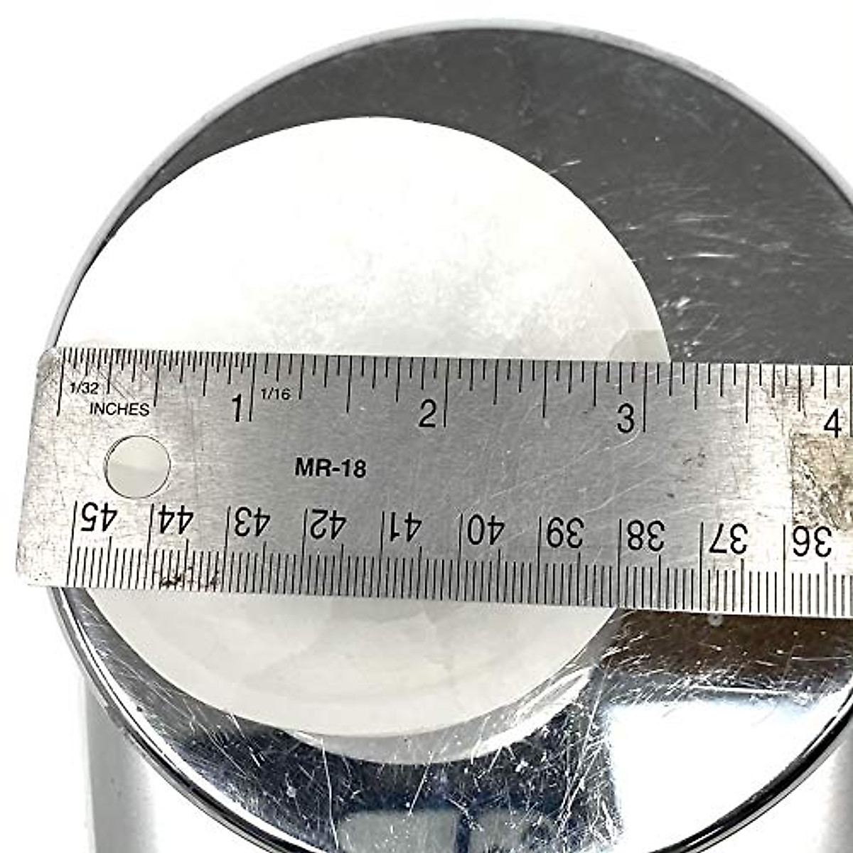 Paykoc Imports Small Selenite Bowl Dish 3" +- Hand Made Morocco