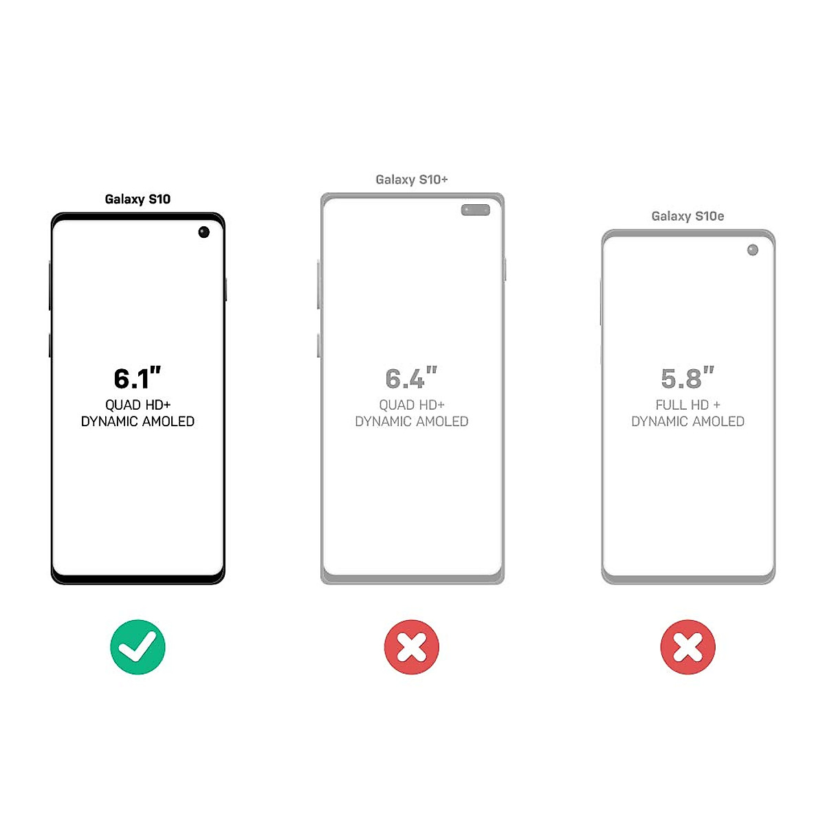 OtterBox Commuter Series Case for Galaxy S10 - Retail Packaging - Bespoke Way (Blazer Blue/Stormy SEAS Blue)