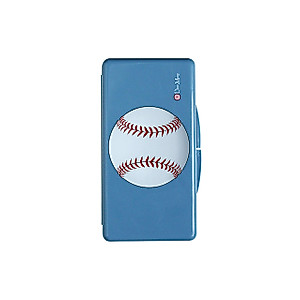 Uber Mom Baseball Wipe Box, Blue