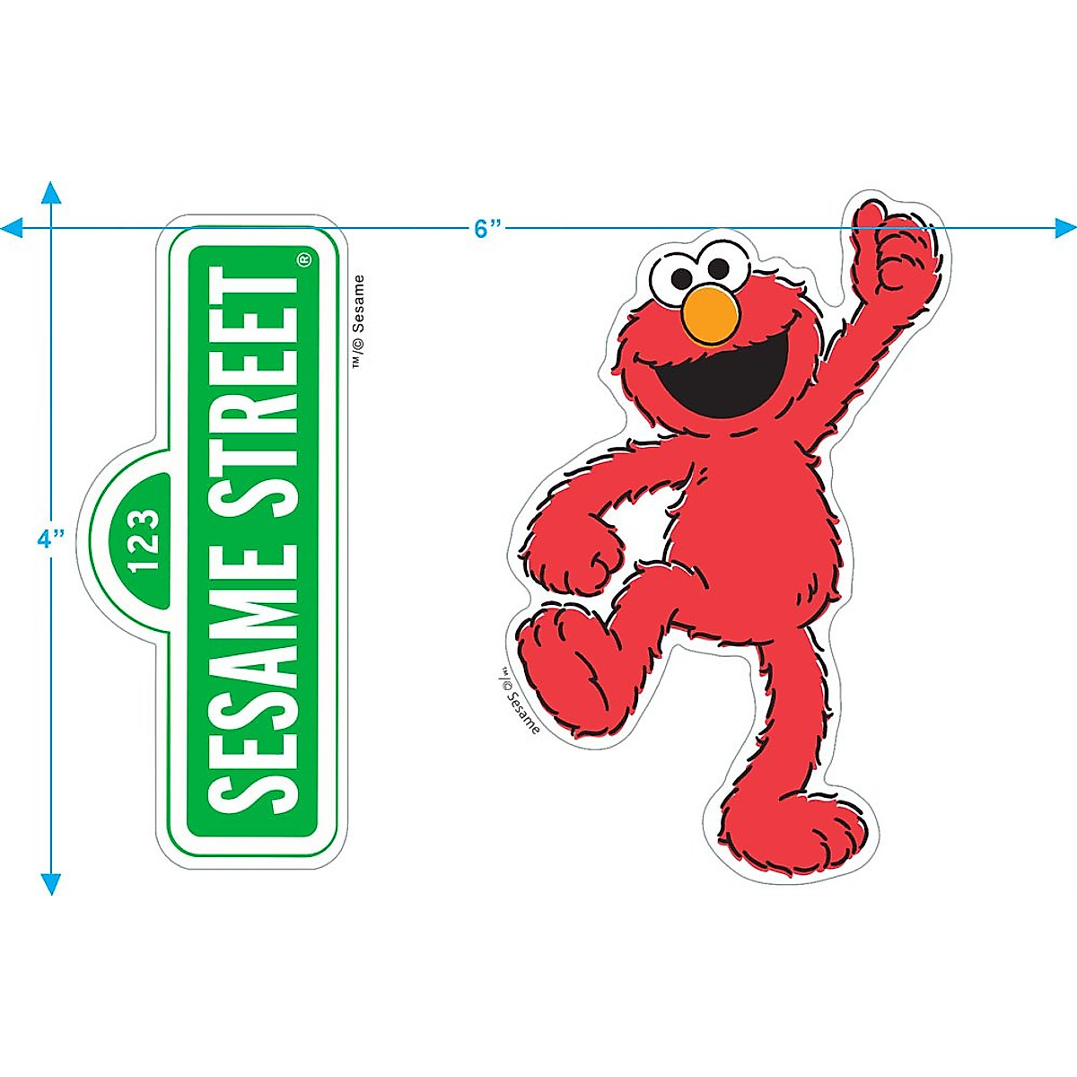 Popfunk Sesame Street Elmo Face T Shirt (Small)