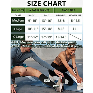 +MD 3 Pairs Compression Socks Moisture Wicking 8-15 mmHg for Women & Men Moisture Wicking Support Stockings for Airplane Flights, Travel, Nurses, Edema 10-13