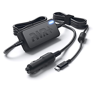 USB-C CAR Charger for Dell Latitude 5420 3520 5520 5510 7320 7520 7410 7420 9520 9510 Chromebook 3100 XPS 9370 9570 Laptop DC Adapter 90W 65W 45W 30W - UL Safety, Long Power Cord, Fast Charge