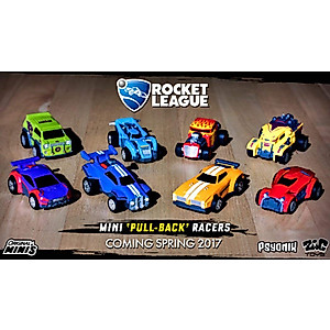 Rocket League Mini Pull-Back Racer Car Mystery Balls Factory Sealed Box of 20