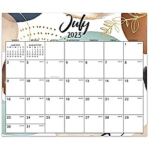 Magnetic Calendar 2023-2024 - Jul 2023 - Dec 2024, Magnetic Fridge Calendar 2023-2024,13" × 11.5", 18 Monthly Calendar 2023-2024, Magnetic Calendar for Fridge, Tear-off Pad, Perfect for Easy Planning