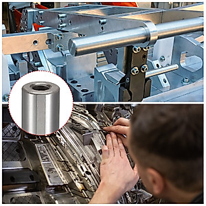 uxcell M10 Internal Thread Dowel Pin 20x80mm Chamfering Flat Exhaust Groove Cylindrical Pin Bed Bookshelf Metal Devices Industrial Pins