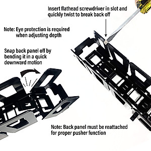 Display Technologies Visi-FAST® 12/16oz (Pack of 1) Drink Organizer, Fridge Organization, Can Dispenser, Soda Rack Can Organizer, Spring Loaded Beverage Storage, Bottled Water Organizer for Refrigerator