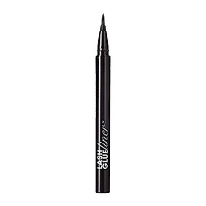 KISS Lash GLUEliner, 2-in-1 Felt-Tip Eyelash Adhesive and Eyeliner, Matte Finish, Foolproof Application, Easy Touch-Up, 0.02 Oz.- Black, Packaging May Vary