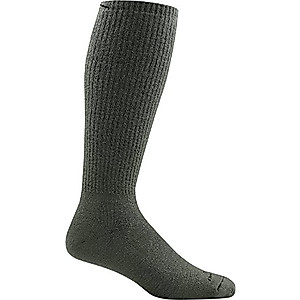 Darn Tough Tactical Over-The-Calf Extra Cushion Socks (T4050) Unisex – (Foliage Green, Large)